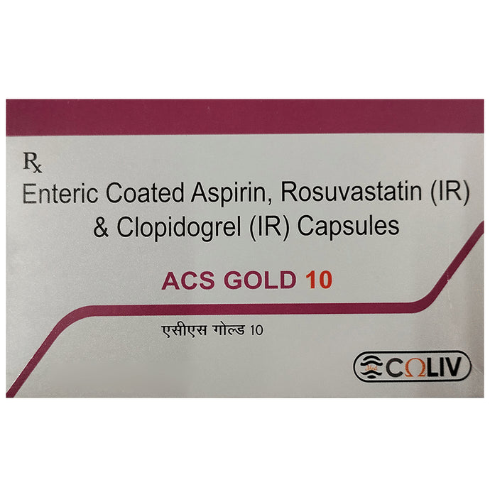 Buy ACS Gold 10 Capsule IR Online | Classic Derma – Classic Derma - US