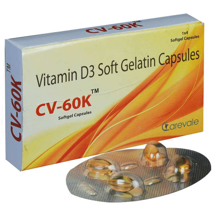 Buy CV 60K Softgel Capsule Online | Classic Derma – Classic Derma - US