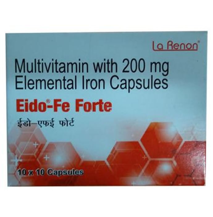 Buy Eido -Fe Forte Capsule | Nutritional Supplement Online | Classic ...