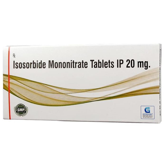 Buy Genericart Isosorbide Mononitrate 20mg Tablet Online | Classic ...