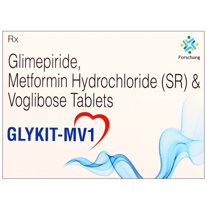 Buy Glykit-MV 1 Tablet SR Online | Classic Derma – Classic Derma - US