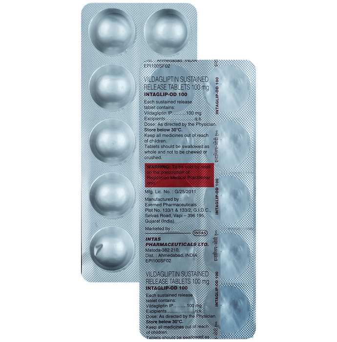 Buy Intaglip-OD 100 Tablet SR Online | Classic Derma – Classic Derma - US