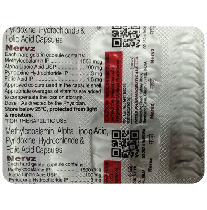 Buy Nervz Capsule Online | Classic Derma – Classic Derma - US
