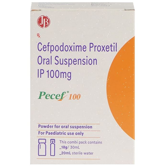 Buy Pecef 100 Powder For Oral Suspension Online | Classic Derma ...