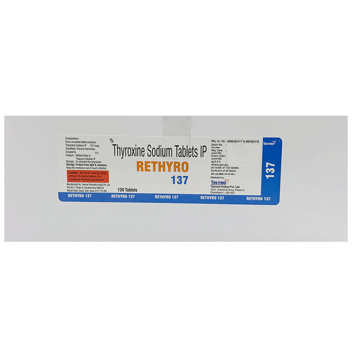 Buy Rethyro 137 Tablet Online | Classic Derma – Classic Derma - US